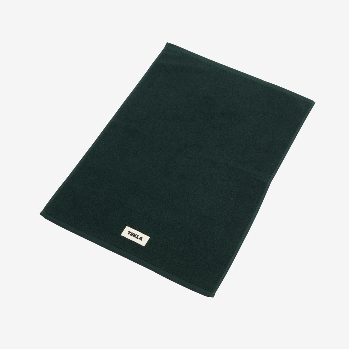 Bath Mat in Forest Green - Tekla | Afura Store