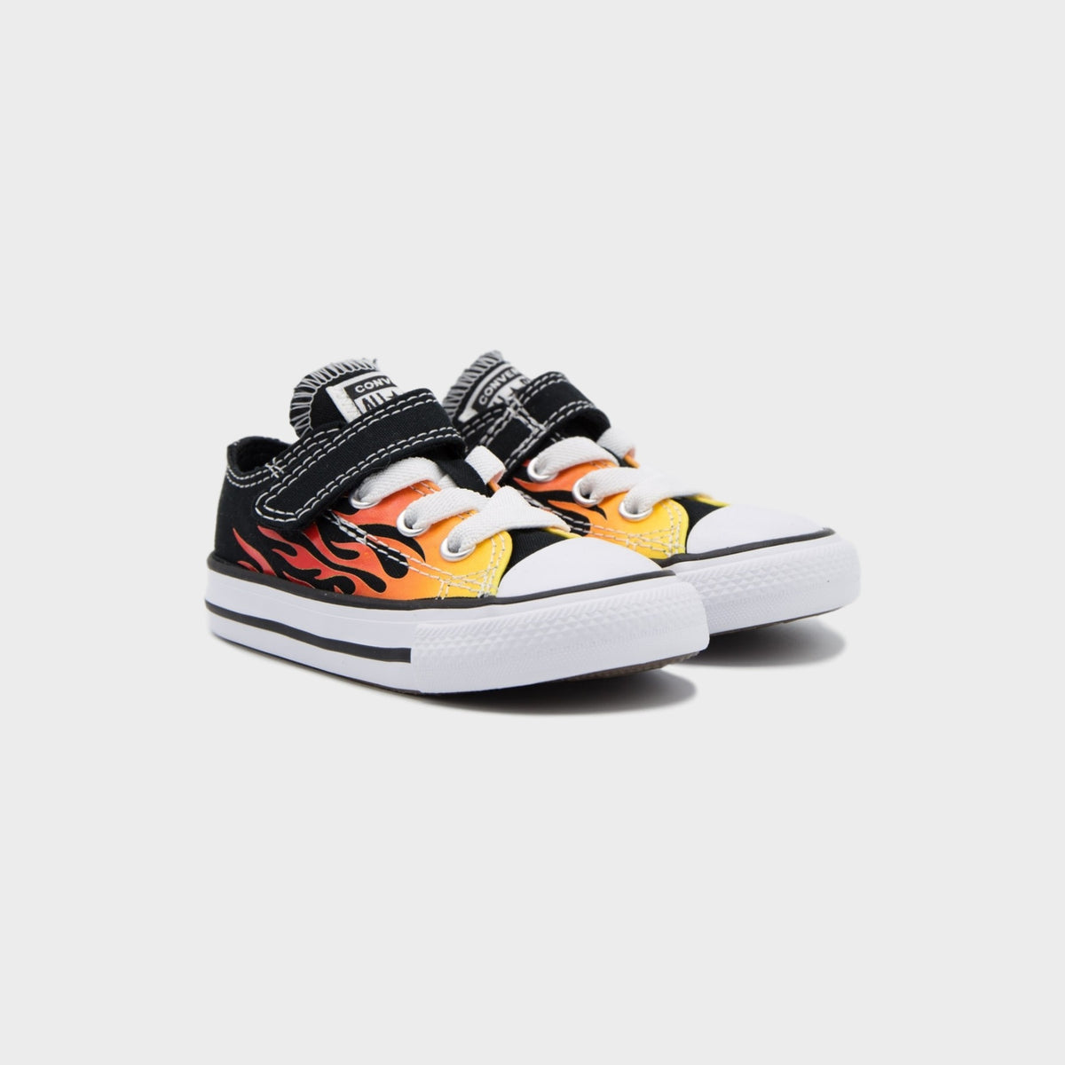 All Stars OX Infant in Black Enamel - Converse | Afura Store