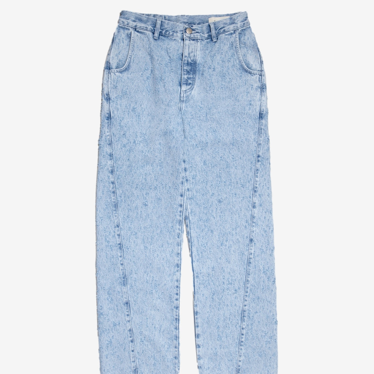 Twisted Seam Jeans in Light Blue Punch Out - mfpen | Afura Store