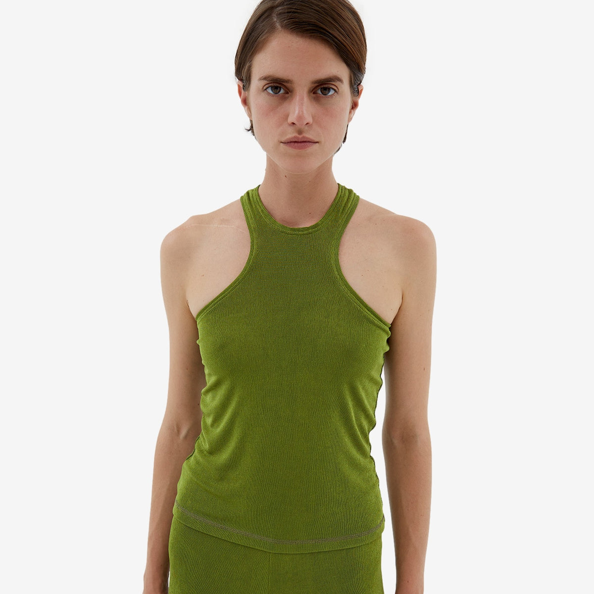 Irma Green Top in Green - Miista | Afura Store