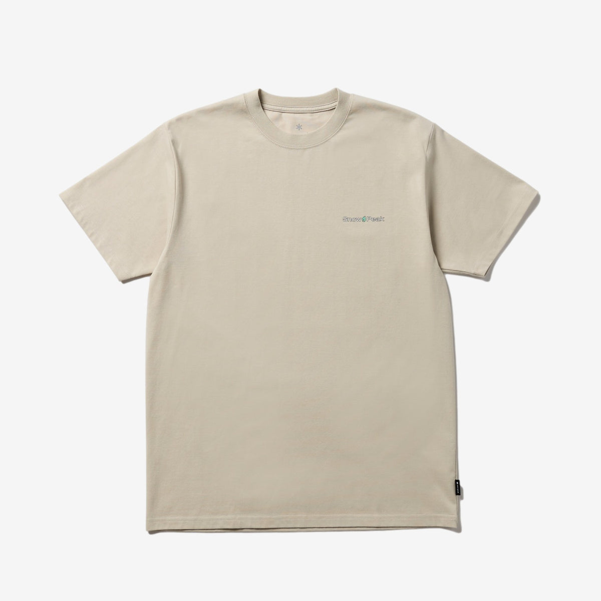 Warm Oneself T-Shirt in Light Beige - Snow Peak | Afura Store